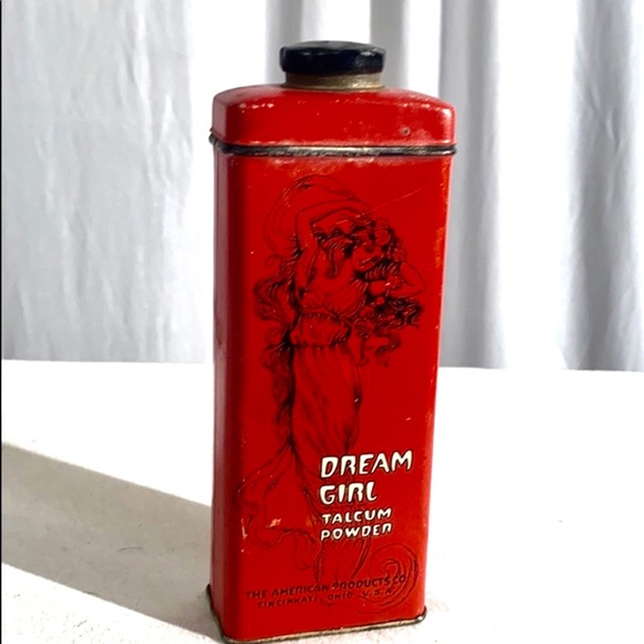 Accents | Dream Girl Vintage Talcum Powder Can | Poshmark